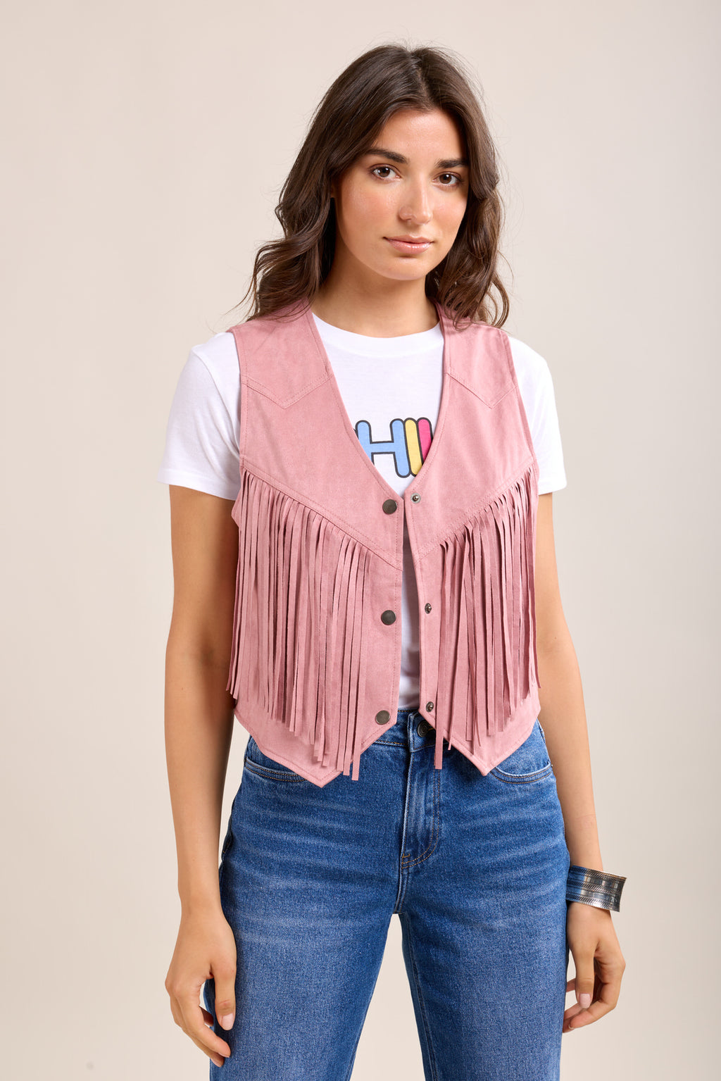 Chaleco fleco libre de toxik3 sueco -libre